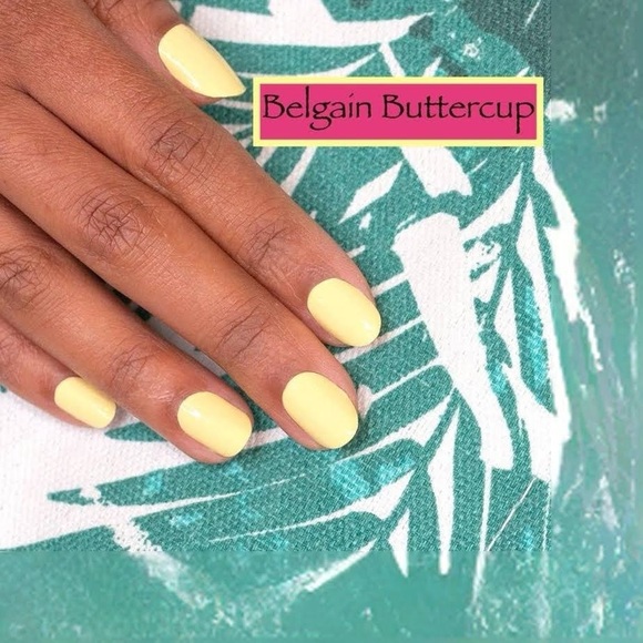 Color Street | Makeup | Belgian Buttercup Retired Color Street Yellow ...